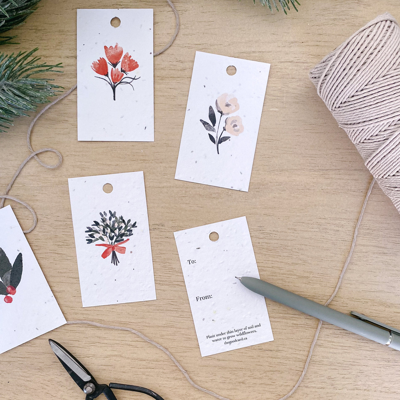The Good Card - Plantable Seed Greeting Cards